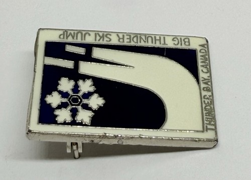 Thunder Bay Canada Big Thunder Ski Jump Jumping Center Resort Lapel Pin ...