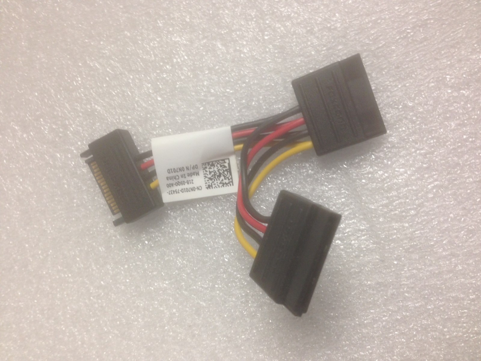 Lot 5 Dell Foxconn SATA Power Connector Splitter Adapter cable | eBay