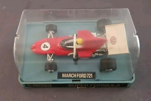 scalextric 1/32 slot cars Vintage Super Formula March Ford 721 boxed ...