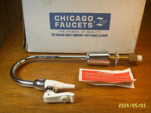 Chicago 838-CP Distilled Water Tygon Laboratory Faucet with 5 1/4 ...