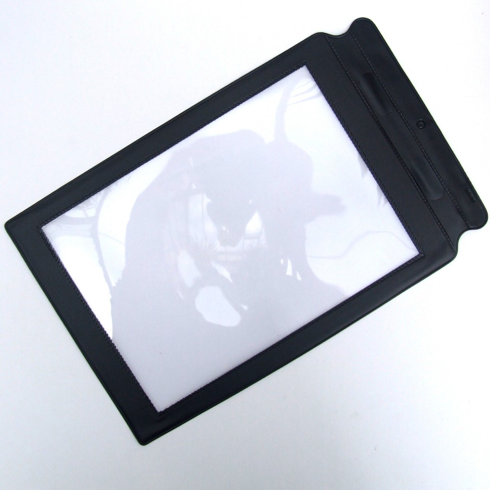 DELUXE A4 FULL PAGE MAGNIFYING SHEET LARGE MAGNIFYING GLASS READING ...