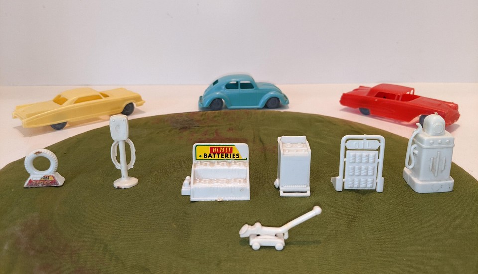 Marx “Car City” 3-Level Tin Service Station and Parking ~1964 | eBay