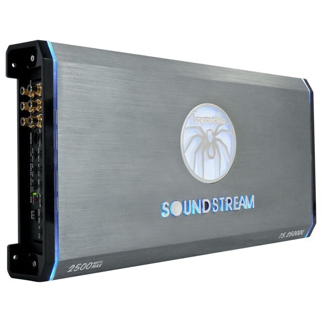 SOUNDSTREAM T5.2500DL 2500 WATT 5 CHANNEL AMPLIFIER CLASS A/B CAR AUDIO ...