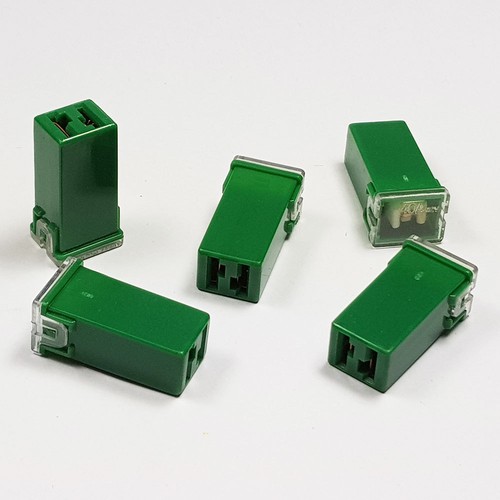 J CASE JCASE FUSE 40 AMP 40A GREEN STANDARD FEMALE PUSH IN CARTRIDGE ...