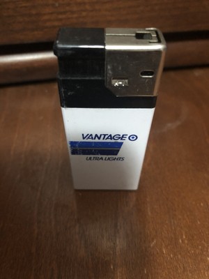 Vantage Ultra Light Cigarettes White Disposable Lighter | eBay
