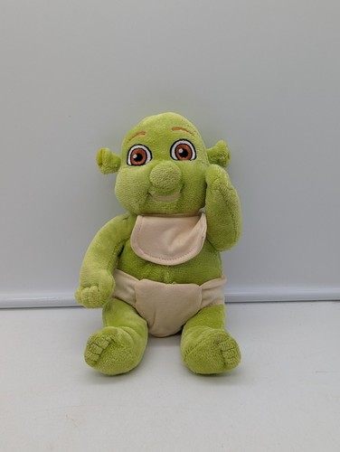 Build A Bear Shrek The Third Ogre Baby Fergus Plush w/Diaper & Bib 2007 ...