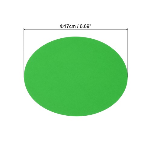 6.7-inch Round Cardboard Paper, 20 Pcs Blank Disc Circles Slices Dark ...