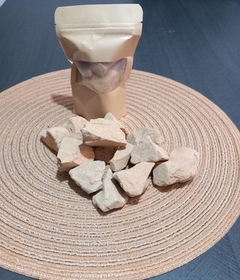 Pure zimbabwean edible clay (kalaba) - 115g | Naturally scourced earth ...