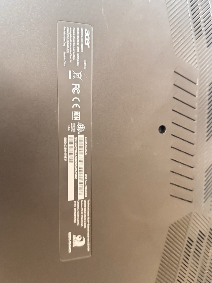 Acer 2020 Gaming Laptop | eBay