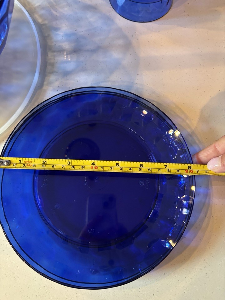 Tupperware RARE Royal Blue Ice Prisms Set…..Reflects Light | eBay