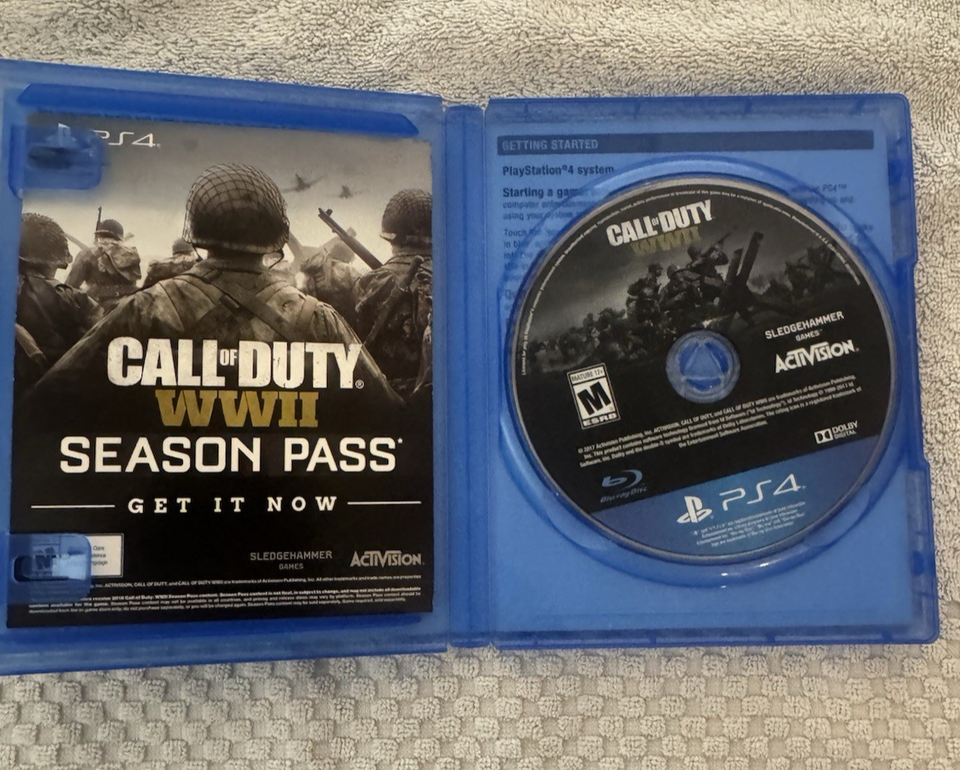 Call Of Duty WW2 II - PS4 PlayStation 4 | eBay