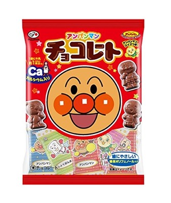 Fujiya, Anpanman Chocolate, Anpanman Shaped Choco, Very Cute! 34g ...