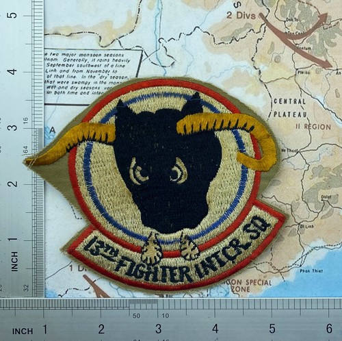 Patch , 13TH FIGHTER , FIS , SQUADRON , VIETNAMW PATCH , t3-421 | eBay