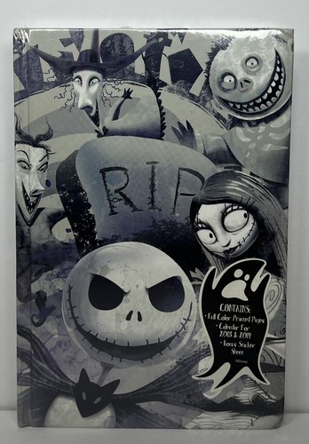 NEW! Jack Skellington Sally Black & White Journal 2018 & 2019 Calendar ...
