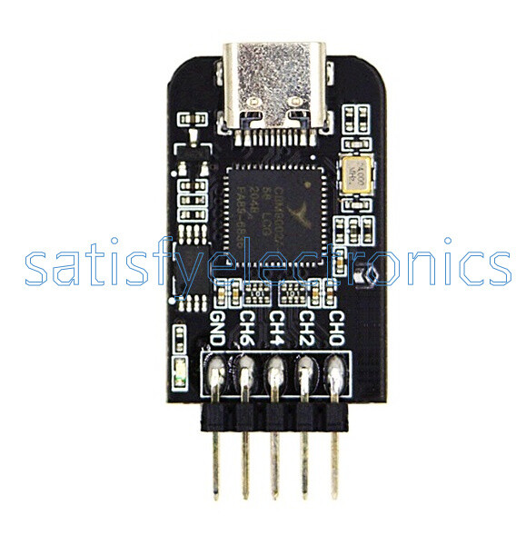 Mini Logic Analyzer Type C MCU Arm FPGA Debugging Tool 24m Sampling 8 ...