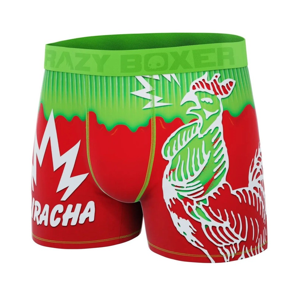 Crazy Boxers Star Wars - Sriracha Chili Rooster All Over Boxer Red Men ...