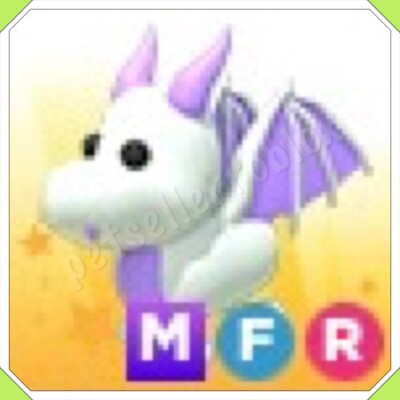 Adopt A Pet from Me - Mega Neon Fly Ride Lavender Dragon - *SAME DAY ...