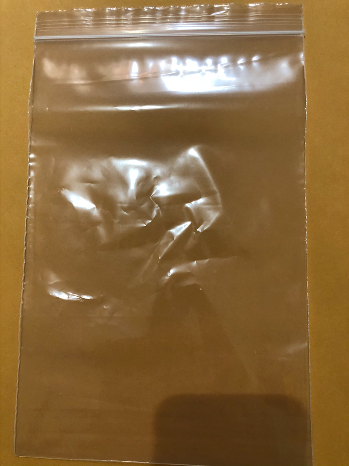 200 Ziplock Bags 5x8 CLEAR 2Mil Plastic Poly Bag ZIP Lock RECLOSABLE 5 ...