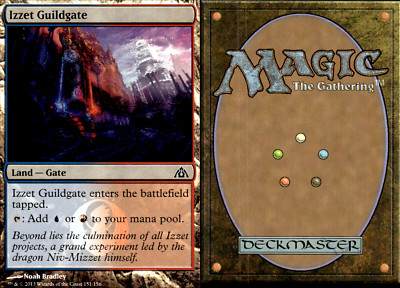 Magic The Gathering -MTG-Izzet Guildgate - Foil | eBay
