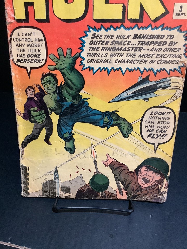 Incredible Hulk #3 (3rd Hulk, 1st Ringmaster, 1962, Ditko) | eBay
