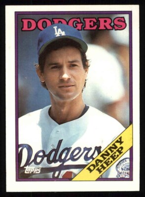 1988 Topps #753 Danny Heep Dodgers 8 - NM/MT | eBay