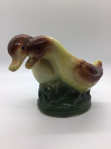 Vintage Cameron Clay Pottery Two Yellow Ducks Planter West Virginia USA ...