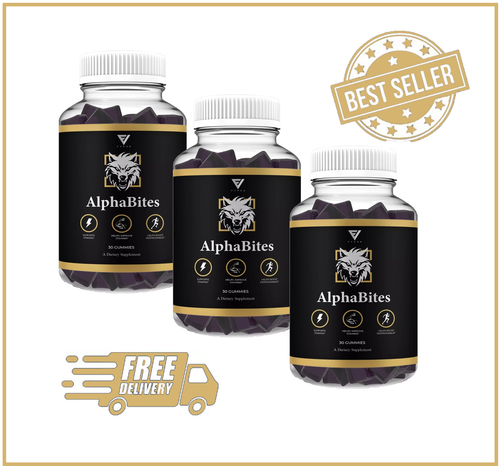 Alpha Bites Gummies AlphaBites Max Performance Gummy 3 Month Supply ...