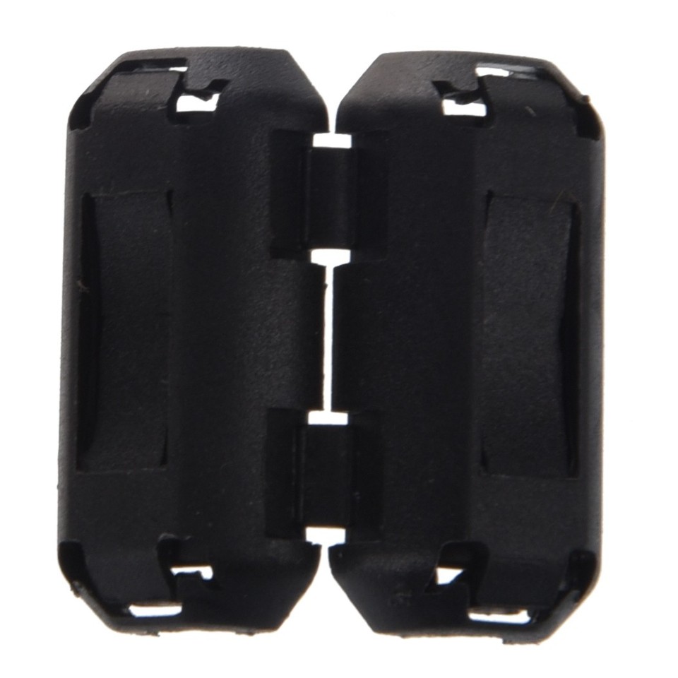 6 Pcs Clip On RFI Noise Ferrite Core for 5mm Cable & 120 x 8mm Car8971 ...