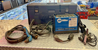 NICE! Miller Spectrum 625 X-Treme DC Plasma Cutter W/ XT40 Torch & Hard ...