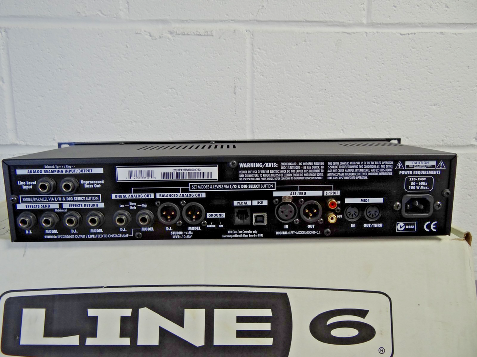 Line 6 Pod XT Pro Guitar Multi Effects Processor Rack | eBay