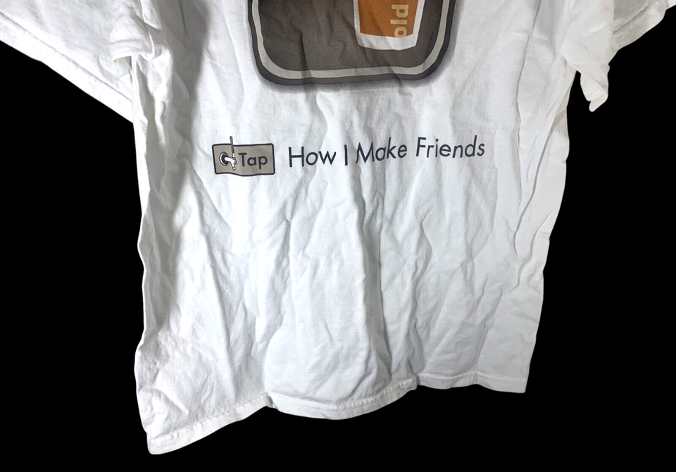 Old Chicago Men's Craftbeer Mini Tour 2012 Graphic Tee White T-Shirt ...