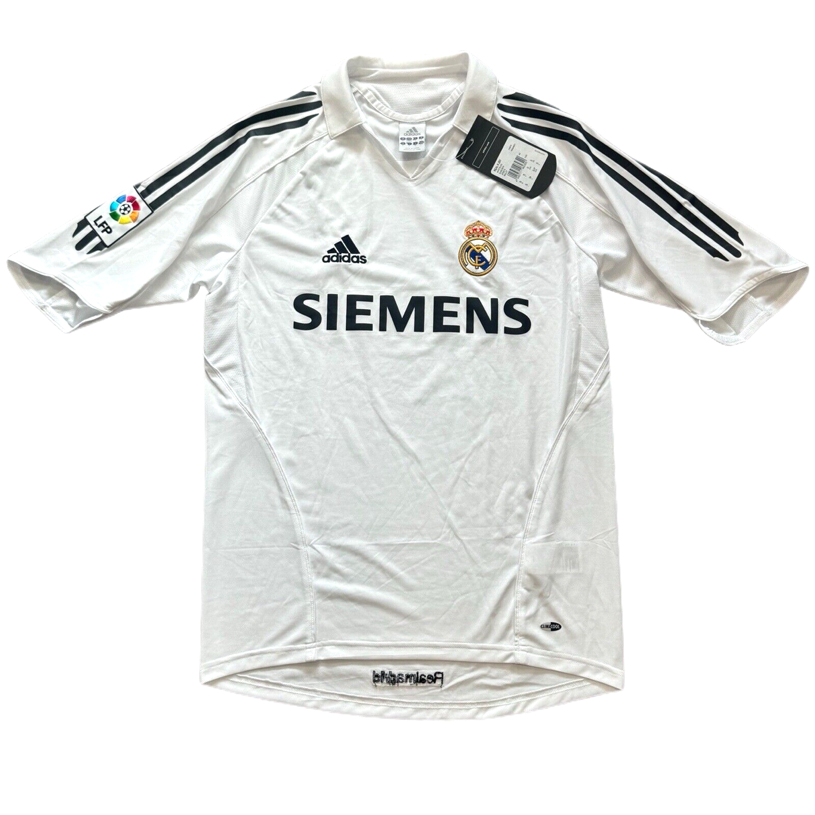 2005/06 Real Madrid Home Jersey #9 Ronaldo Small Adidas Soccer Football ...