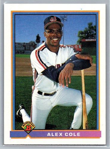 1991 TOPPS BOWMAN CARD # 64 Alex Cole - Cleveland Indians | eBay