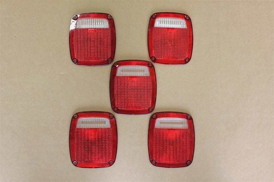 5 - Replacement Lens Cover Brake Light Trailer Taillight Semi Volvo ...