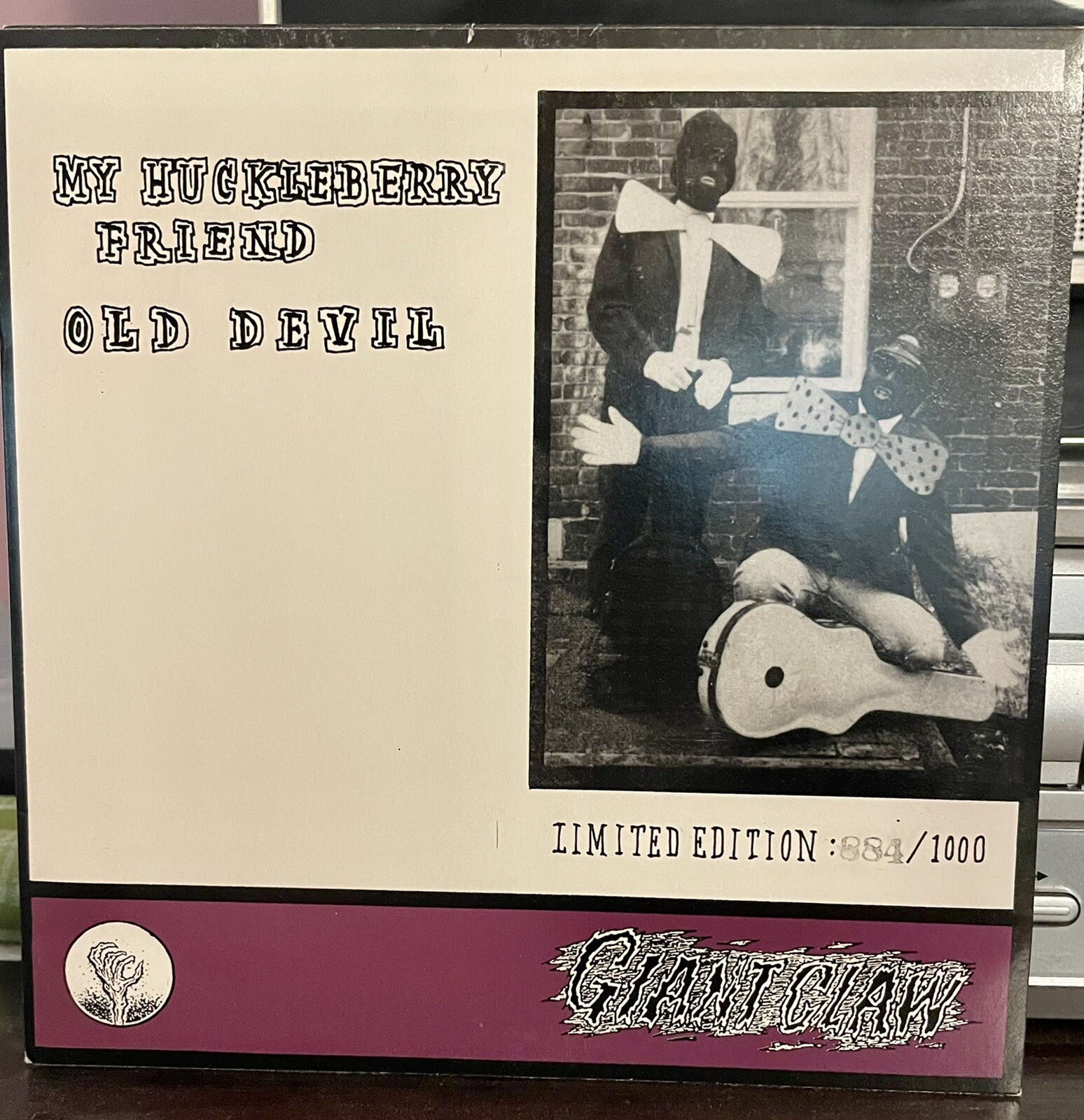 GIBSON BROS My Huckleberry Friend 7 1991 M/NM- 68 comeback Bassholes ...