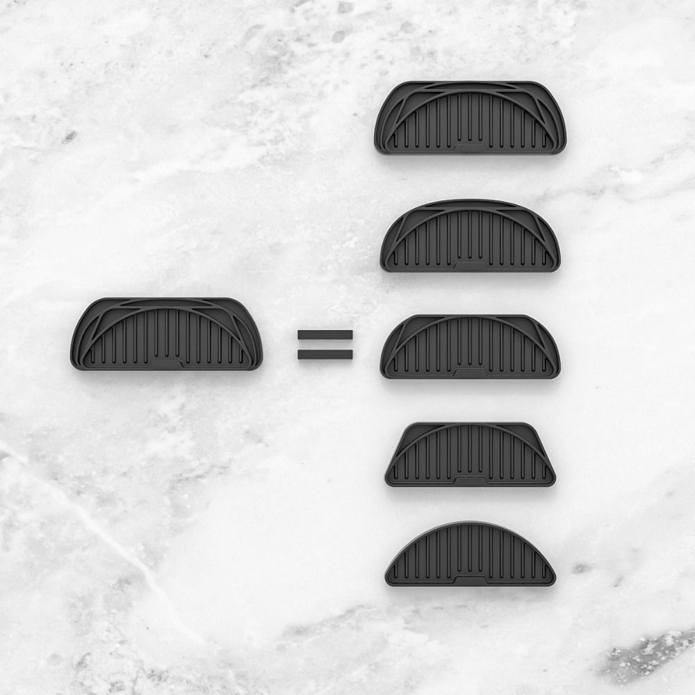 Overflow Pad Spills Water Pads Silicone Fridge Drip Pan Water Dispenser ...