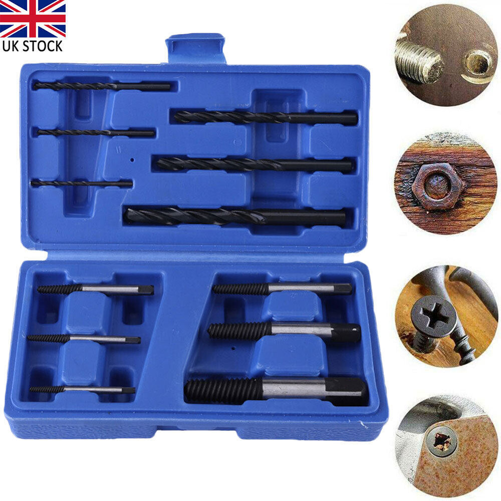 12Pcs Durable Bolt Remover Damaged Broken Extractor Screw Stud Puller ...