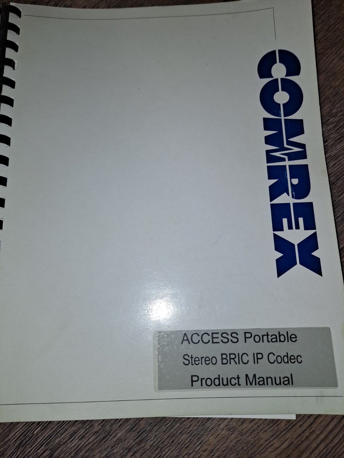 Various Comrex Equipment Manual Access Vector BRIC Matrix - pick one ...