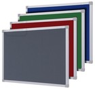 FELT NOTICE BOARDS WOODEN + ALUMINIUM FRAMES 900 X 600 + 1200 X 900 mm ...