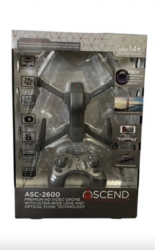 Ascend Aeronautics Asc 2600 Premium Hd Video Drone With 1080p Camera