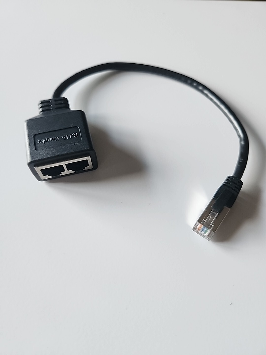 Rj45 Adapter Cable Rj45 Male To Dual Female Adapter Extender Support ...