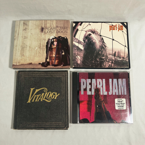 Pearl Jam 4 CD Lot : Vitalogy , Ten , Lost Dogs , Vs. ( 1990's Grunge ...