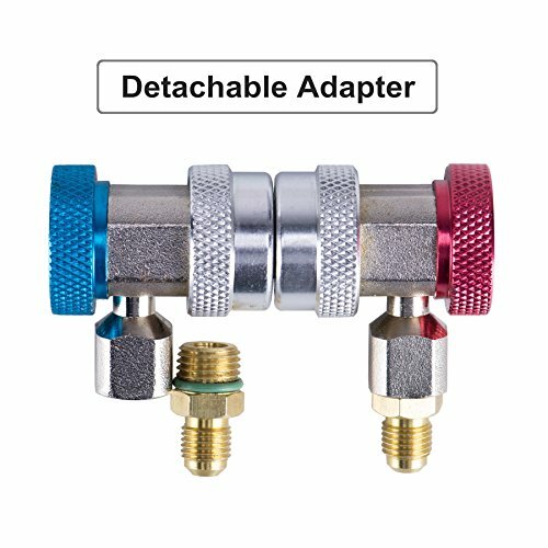 Orion Motor Tech Adjustable R134A Adapter Fittings Quick Coupler High ...