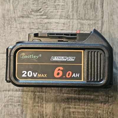 Waitley 20V Max for Dewalt WTL200 6.0ah Lithium-ion Replacement Battery ...