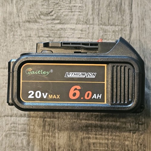 Waitley 20V Max for Dewalt WTL200 6.0ah Lithium-ion Replacement Battery ...