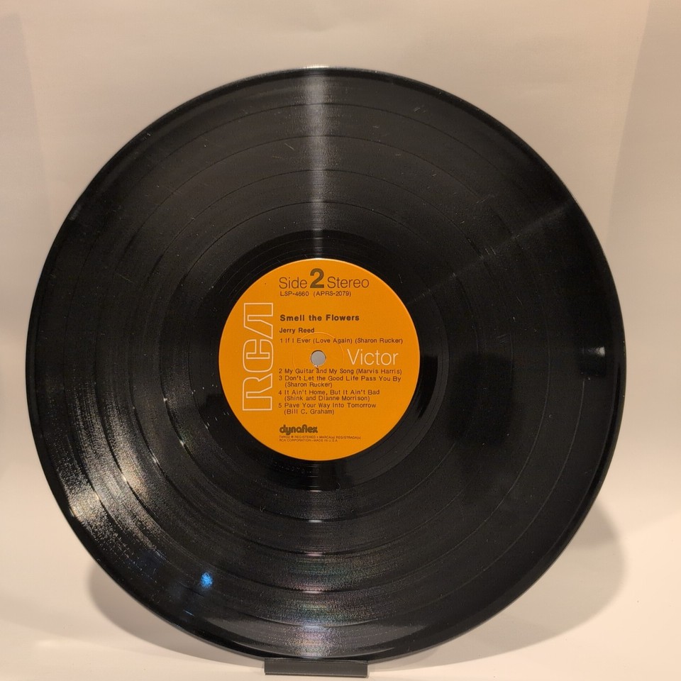 JERRY REED:Smell The Flowers RCA LSP-4660 LP 1972 G+/G+ | eBay