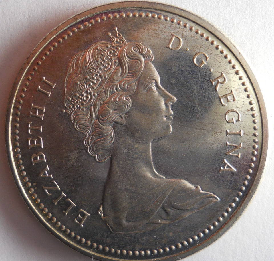 1972 CANADA DOLLAR - AU/UNC - Great Large Silver Coin - Lot #J14 | eBay