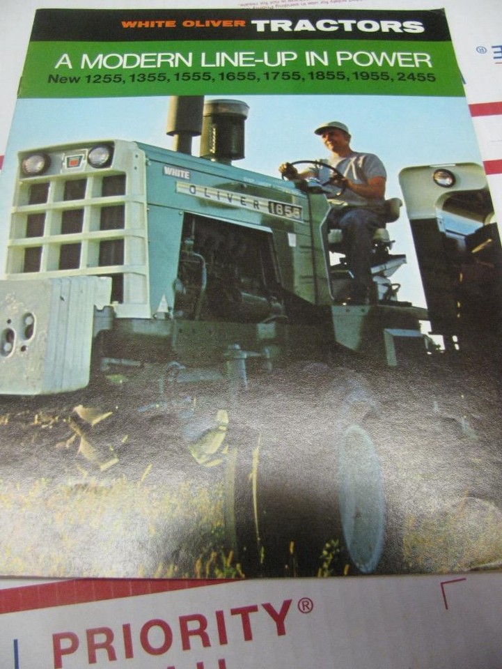 White Oliver 1255 1355 1555 1655 1755 1855 1955 2455 Tractor Sales ...