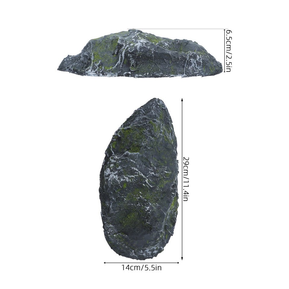 Realistic Artificial Moss Rocks - Green Decorative Moss Stones for ...