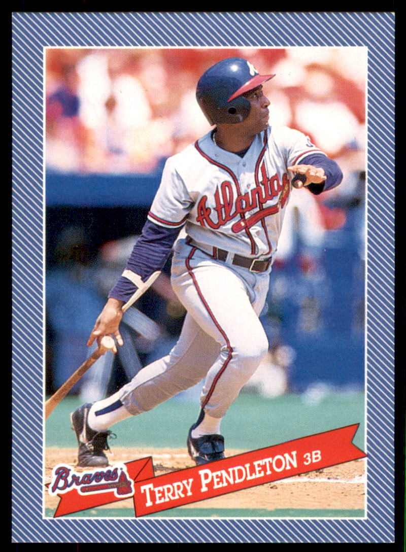 1993 Hostess Terry Pendleton #9 Atlanta Braves | eBay